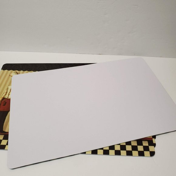 Dining | Fat Chef Placemats Set Of 4 Bistro Cook Mediterranean ...